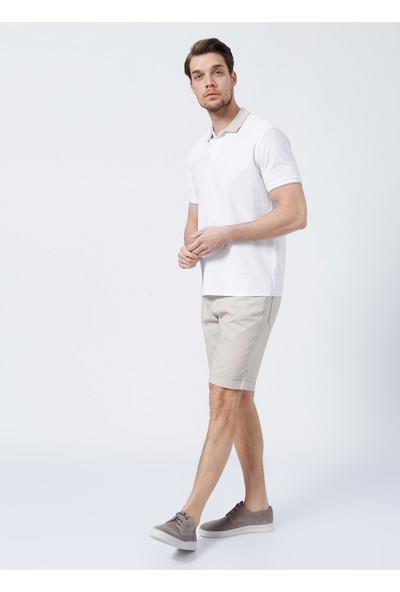 Fabrika Comfort Bermuda Şort, 58, Bej