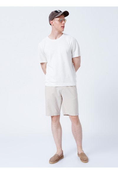 Fabrika Bermuda Şort, 2xl, Bej