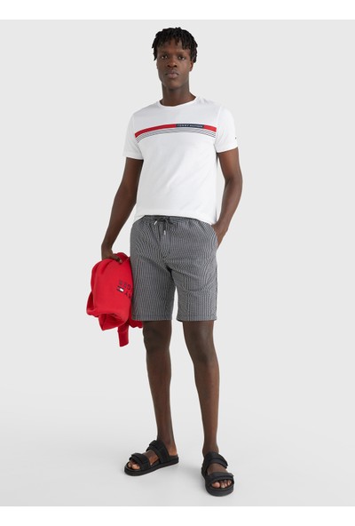 Tommy Hilfiger Bermuda Şort, 33, Mavi