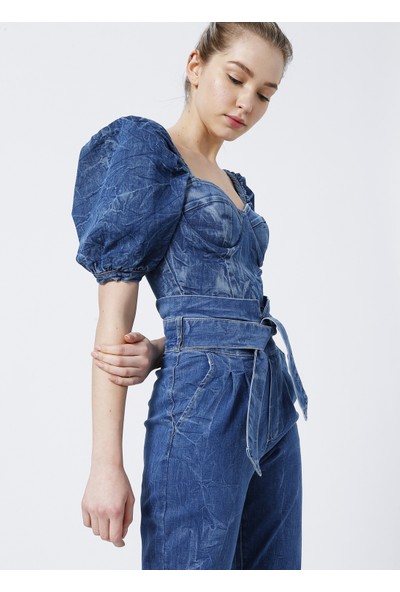 Rocky Girl Bluz, S, Mavi