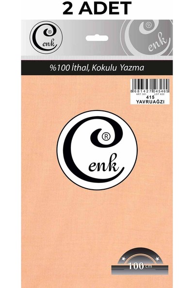 Cenk Dikişsiz Düz Yazma 100 cm 2 Li 415 Cenk Dikişsiz Düz Yazma 100 cm 2 Li 415