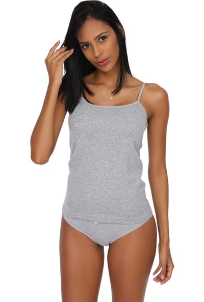 Belinay Kadın Ip Askılı Modal Atlet 0821 | Gri Belinay Kadın Ip Askılı Modal Atlet 0821 | Gri