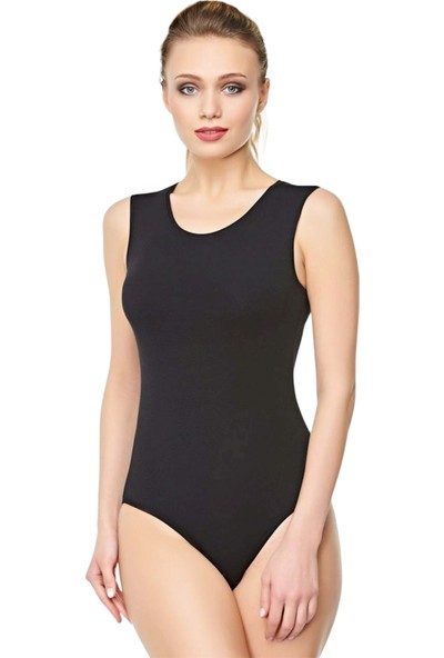 Belinay Kadın Sıfır Kol Çıtçıtlı Modal Body 0816 | Siyah Belinay Kadın Sıfır Kol Çıtçıtlı Modal Body 0816 | Siyah