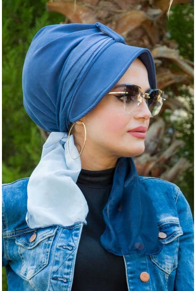 Karışık Cadde Indigo Şapkalı Bone Karışık Cadde Indigo Şapkalı Bone