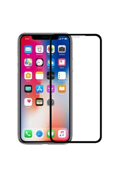 Aksesuarcı iPhone x / Xs 6d Temperli Cam Ekran Koruyucu