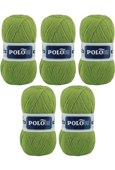 Polosu My Kristal El Örgü Ipi 5 Li Fıstık Yeşil 122 Polosu My Kristal El Örgü Ipi 5 Li Fıstık Yeşil 122