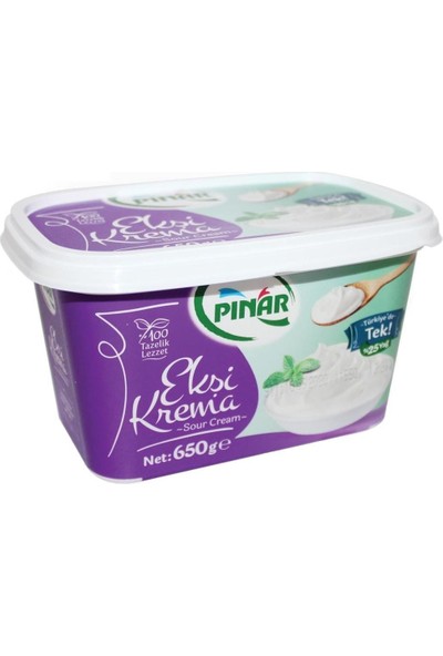 Pınar Ekşi Krema Smetana 650 gr