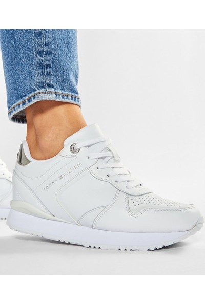 Kadın Tommy Hilfiger Dressy Wedge Kadın Sneaker FW0FW05016