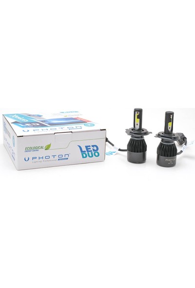 Photon Duo H4 12V LED Headlıght Pure White DU3914 Photon Duo H4 12V LED Headlıght Pure White DU3914