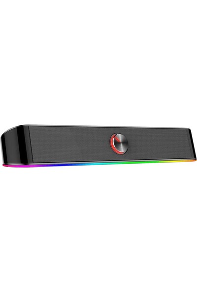 Hp DHE-6003 Kablolu Soundbar Hoparlör RGB Oyuncu Işıklı Touch Hp DHE-6003 Kablolu Soundbar Hoparlör RGB Oyuncu Işıklı Touch