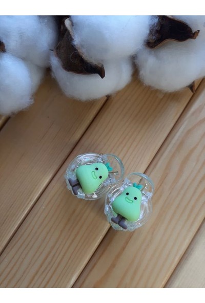 EyER Shoping Meyve Figürlü Mini Mandal Toka Açıkyeşil EyER Shoping Meyve Figürlü Mini Mandal Toka Açıkyeşil