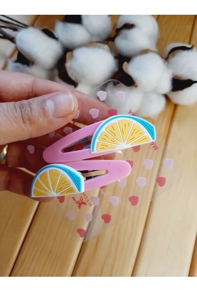 EyER Shoping Meyve Figürlü Çıtçıt Toka Sarı EyER Shoping Meyve Figürlü Çıtçıt Toka Sarı