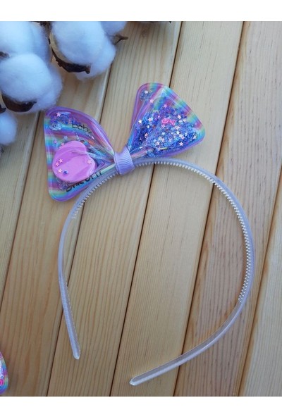 EyER Shoping Işıklı Fiyonk Taç Mor EyER Shoping Işıklı Fiyonk Taç Mor