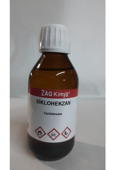 Zag Kimya Siklohekzan Chem Pure 100 ml Zag Kimya Siklohekzan Chem Pure 100 ml