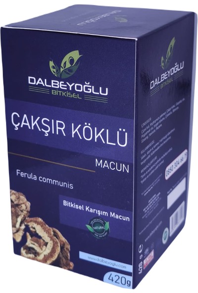 Dalbeyoğlu Bitkisel Çakşır Köklü Macun 420 gr Dalbeyoğlu Bitkisel Çakşır Köklü Macun 420 gr