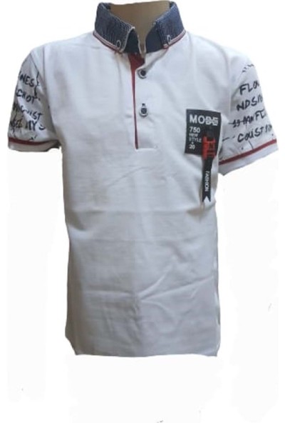 Petitox Çocuk Erkek Polo Yaka Baskılı T-Shirt 3023 - Beyaz - 4 Yaş Petitox Çocuk Erkek Polo Yaka Baskılı T-Shirt 3023 - Beyaz - 4 Yaş