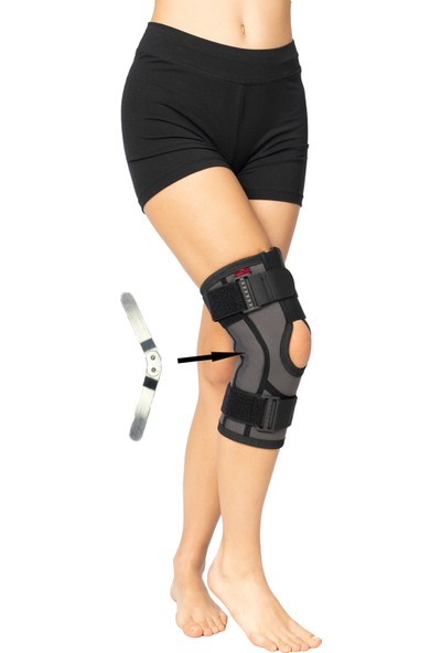 Supportline Kemerli Patella ve Çelik Menteşe Destekli Dizlik Medikal Ortopedik Koruyucu Spor Dizlik Supportline Kemerli Patella ve Çelik Menteşe Destekli Dizlik Medikal Ortopedik Koruyucu Spor Dizlik
