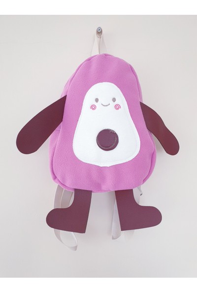 Magrib Sevimli Avokado Figürlü Çocuk Sırt Çantası Magrib Sevimli Avokado Figürlü Çocuk Sırt Çantası