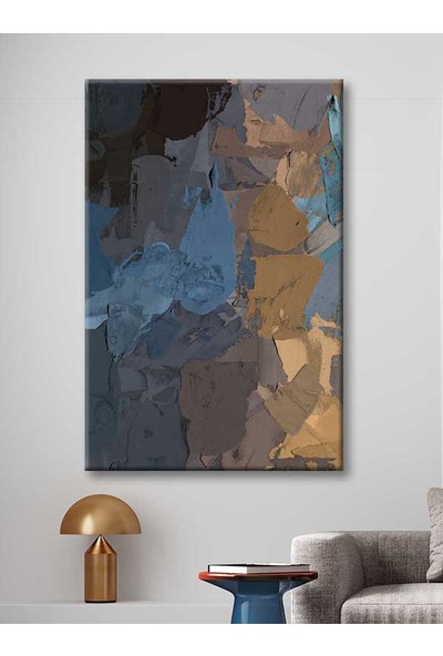Soyut Dekoratif Kanvas Tablo - VOOV2169