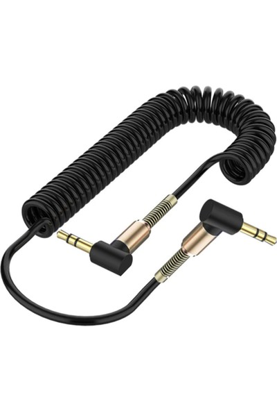 Vizyon L Tipi 1 Metre Aux Kablosu 90 Derece Aux Uzatma Kablo 3.5 mm Jack 1m Vizyon L Tipi 1 Metre Aux Kablosu 90 Derece Aux Uzatma Kablo 3.5 mm Jack 1m