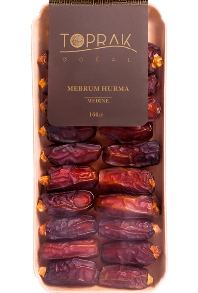 Toprak Doğal Medine Mebrum Hurma 160 GR Toprak Doğal Medine Mebrum Hurma 160 GR