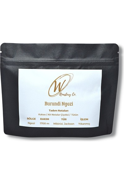 Burundi Ngozi Filtre Kahve 1kg