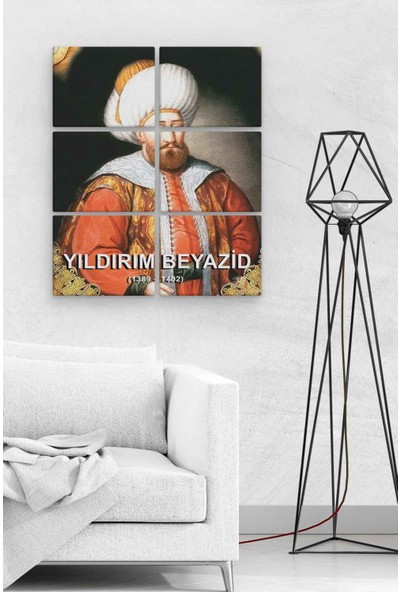 Yıldırım Beyazid 6 Parça Mdf Tablo NHL4393