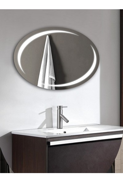 Vetroglass Mosso Serisi Banyo Aynası --80 x 61 cm Ledli Beyaz Işık 4 mm Flotal Ayna Vetroglass Mosso Serisi Banyo Aynası --80 x 61 cm Ledli Beyaz Işık 4 mm Flotal Ayna