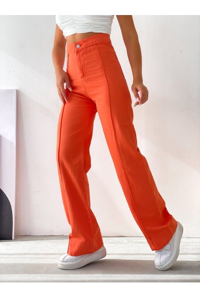 Noa Noa Bol Paça Gabardin Plazzo Pantolon