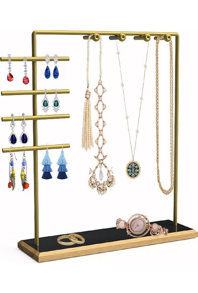 Twin Home Gold Altın Takı Standı, Takılık, Küpelik, Bileklik, Kolye Seti, Takı Dolabı Düzenleyici Twin Home Gold Altın Takı Standı, Takılık, Küpelik, Bileklik, Kolye Seti, Takı Dolabı Düzenleyici