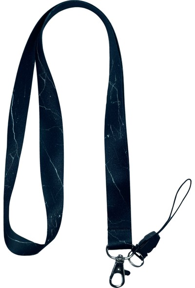 Stormistoretr Siyah Mermer Boyun Ipi Telefon Askısı Stormistoretr Siyah Mermer Boyun Ipi Telefon Askısı