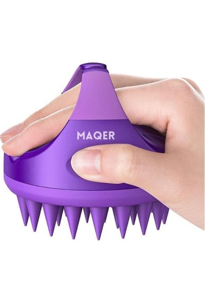 Maqer Arındırıcı Saç Yıkama Şampuan Fırçası ve Masaj Aleti Maqer Arındırıcı Saç Yıkama Şampuan Fırçası ve Masaj Aleti