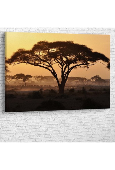 Decobulvar DCCA2048 - Bozkırda Bir Ağaç Kanvas Tablo Decobulvar DCCA2048 - Bozkırda Bir Ağaç Kanvas Tablo