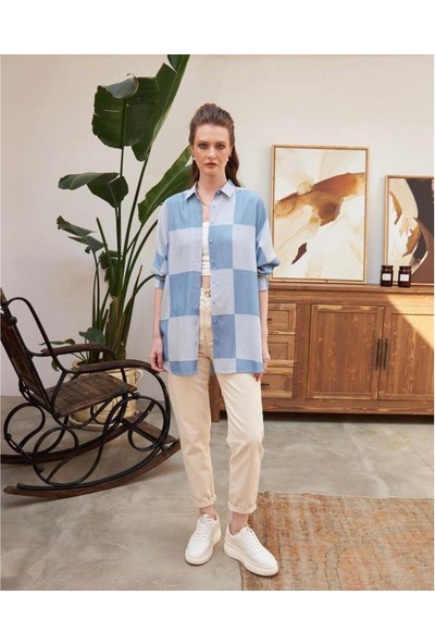 Orfeo Negro Gömlek 32492 - Indigo - Tek Beden