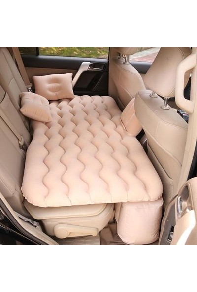 Geseus Araç Içi Şişme Yatak Araba Arka Koltuk Yatağı + Şişirme Pompası