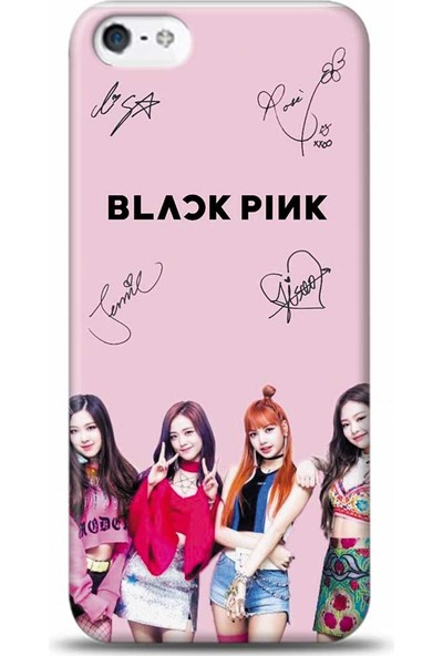 Desecase Apple iPhone 6 Blackpink Tasarımlı Telefon KılıfıHBC00002C8M21