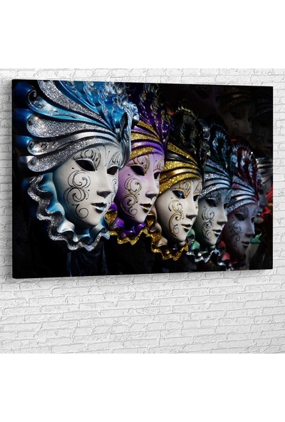 DCCA2118 - Maskeler Kanvas Tablo
