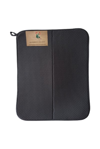 Hanımeli Antrasit Tezgah Üstü Bulaşık Matı