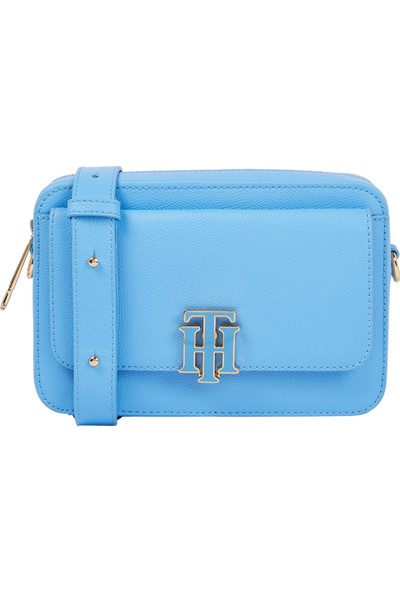 Tommy Hilfiger Çapraz Ça, Standart, Mavi