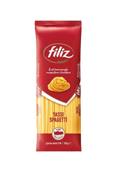 Filiz Makarna Yassı Spagetti 5 x 500 gr
