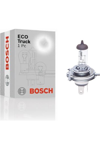 Bosch Ampul H4 12V 100W P43T Tırnaklı 1987302840 Bosch Ampul H4 12V 100W P43T Tırnaklı 1987302840