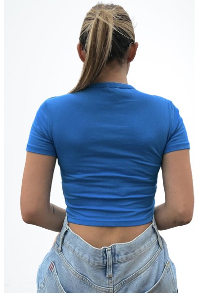 Zechka Kısa Kol Baskılı Tişört