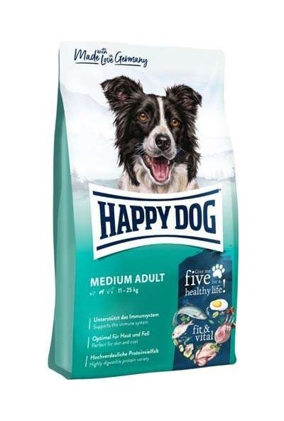 Happy Dog Medium Orta Irk Yetişkin Köpek Maması 12 kg Happy Dog Medium Orta Irk Yetişkin Köpek Maması 12 kg