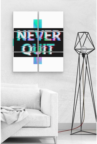 Hero Tasarım Never Quit BLL1629 6 Parça Ahşap Mdf Tablo NHL6126 Hero Tasarım Never Quit BLL1629 6 Parça Ahşap Mdf Tablo NHL6126