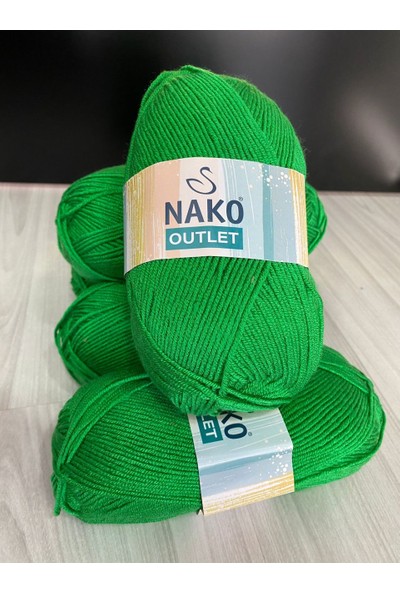 450-500 gr Elit Anti Pilling El Örgü Ipi - Yeşil 450-500 gr Elit Anti Pilling El Örgü Ipi - Yeşil