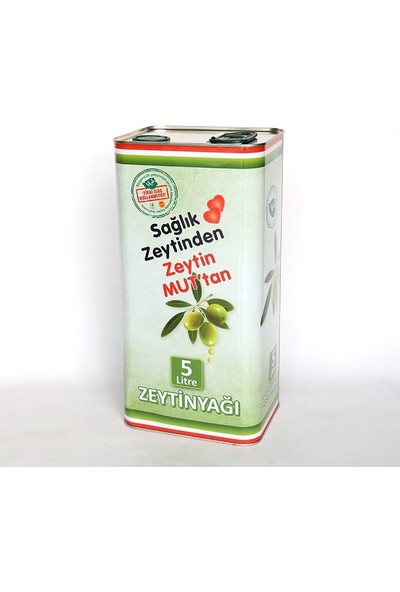 Mut Soğuk Sıkım Naturel Sızma Zeytinyağı 5 L Mut Soğuk Sıkım Naturel Sızma Zeytinyağı 5 L