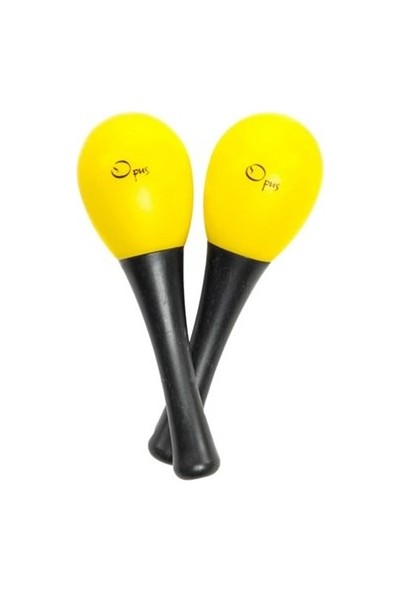 Opus Pm-2yl Sarı Plastik Saplı Marakas - Küçük Boy Opus Pm-2yl Sarı Plastik Saplı Marakas - Küçük Boy