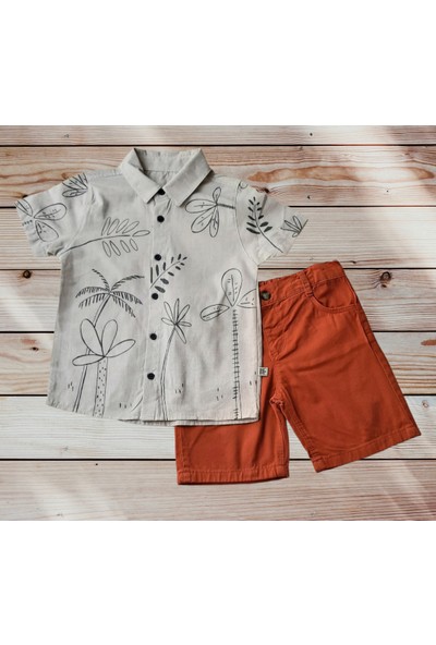 Efelin Erkek Çocuk Takım, Kaprili Gömlekli Takım