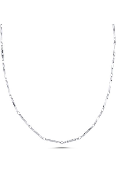 Kutaydan Gümüş Zincir Kolye