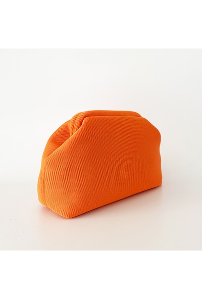 Kadın Turuncu Clutch El Çantası